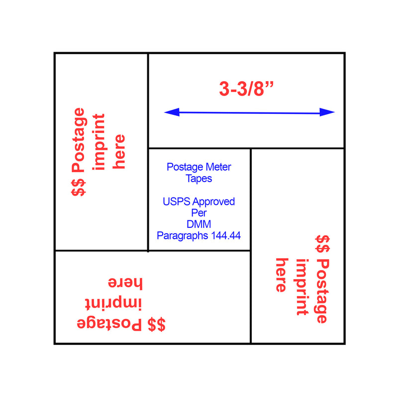 Postage Meter Tapes & Labels | PostageInk.com